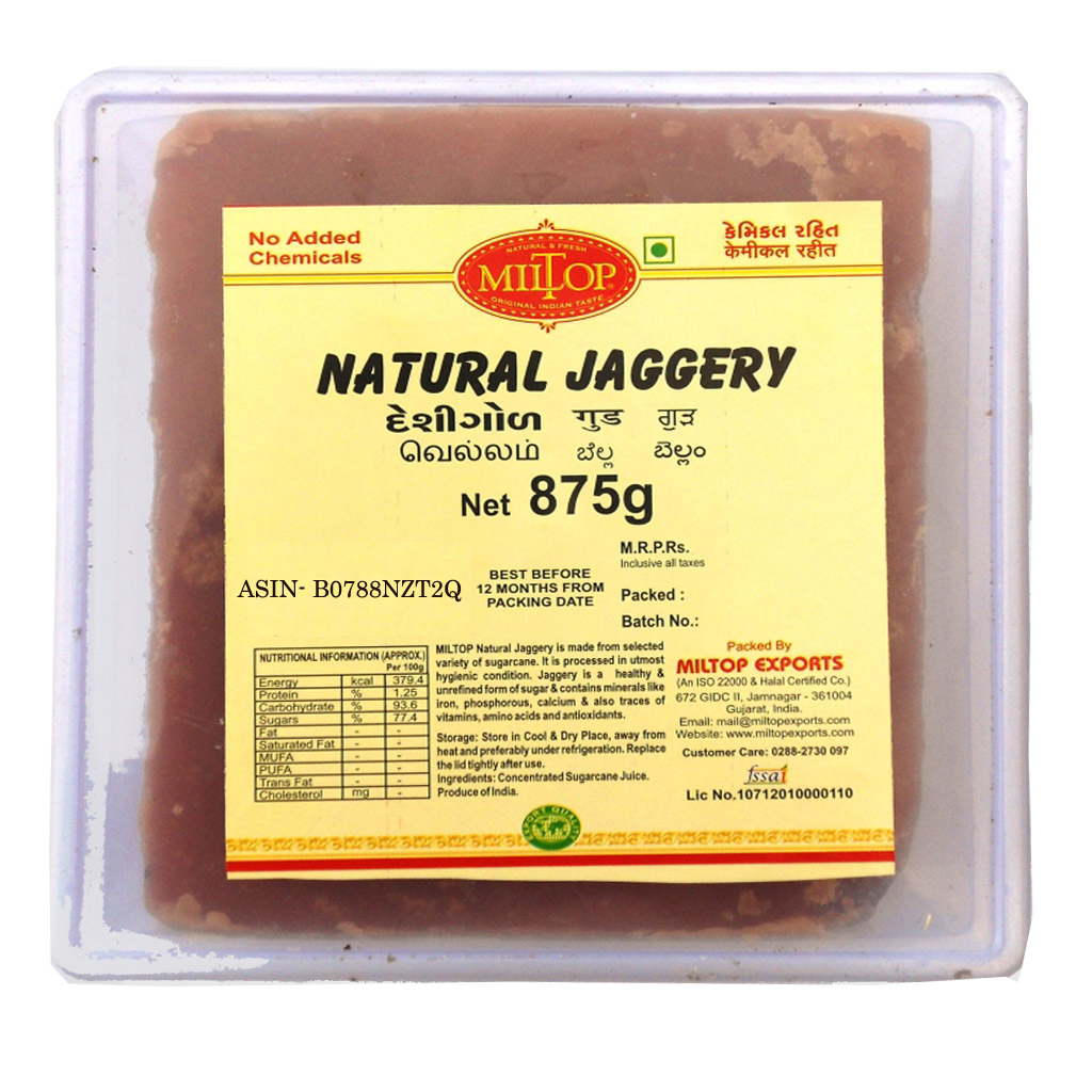 Natural Jaggery - Miltop Online Store