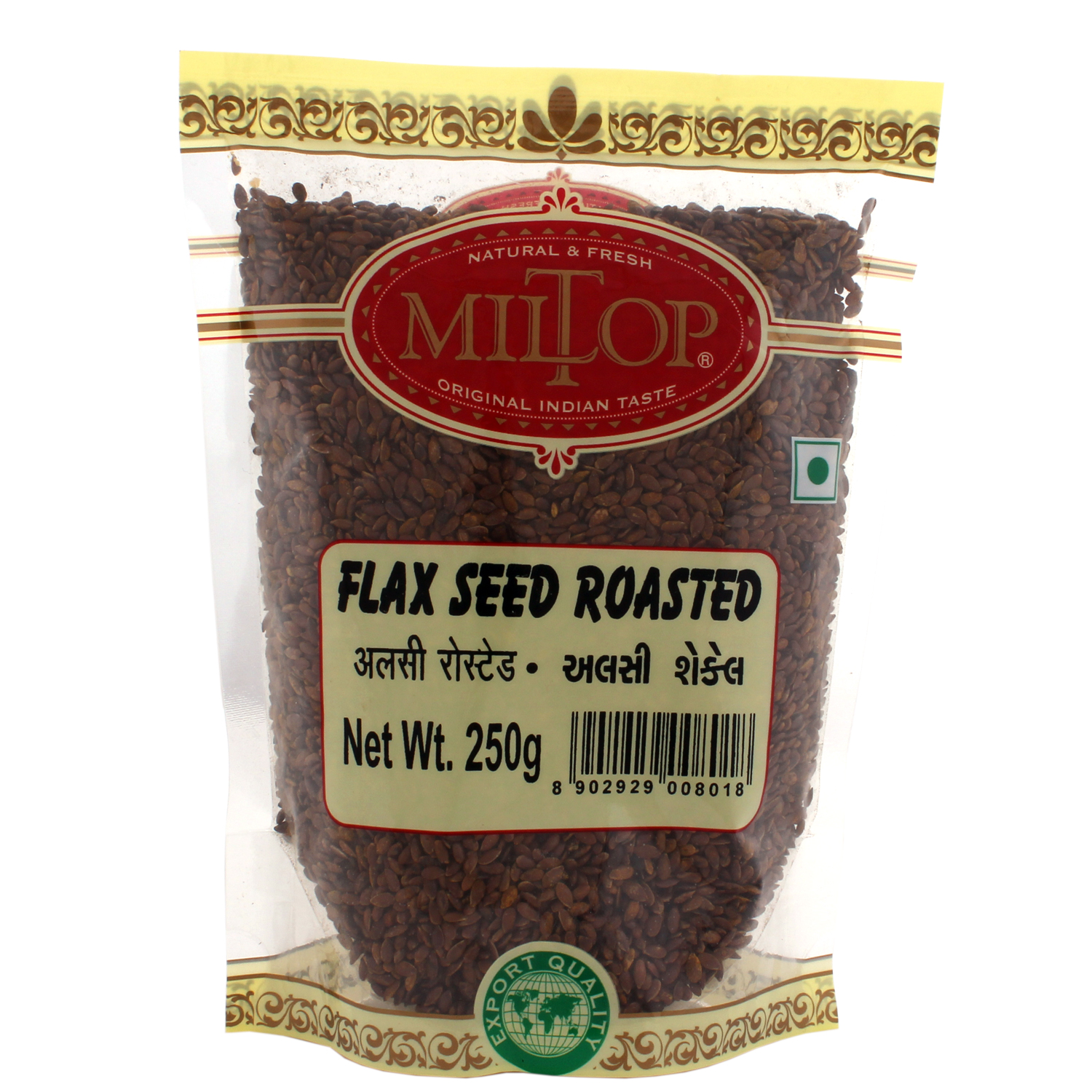 Roasted Flax Seeds (Alsi) - Miltop Online Store